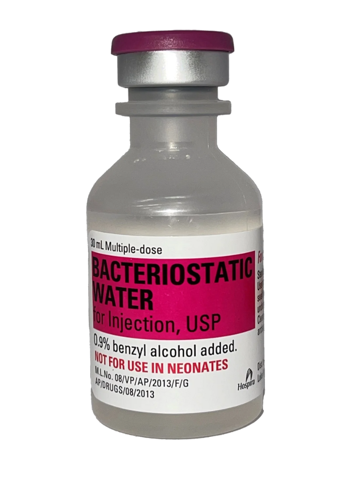 Bacteriostatic Water Sterile 30ml – EQNO Scientific